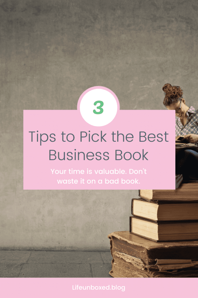 How To Pick The Best Business Book | Life Unboxed